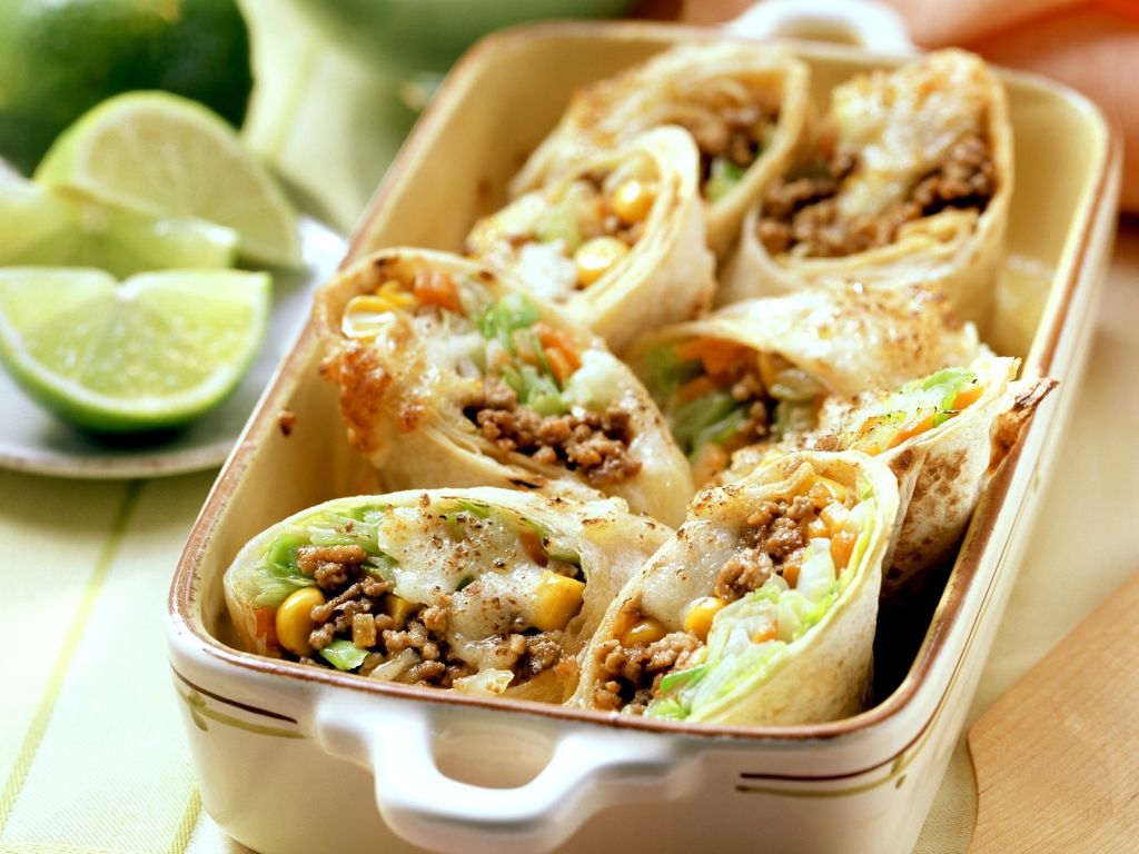 Wraps aus dem Ofen Rezept | EAT SMARTER