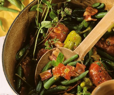 Hackfleisch mit Bohnen und Tomaten Rezept | EAT SMARTER