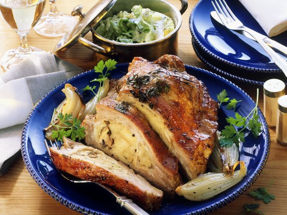 Gefüllte Kalbsbrust Rezept | EAT SMARTER