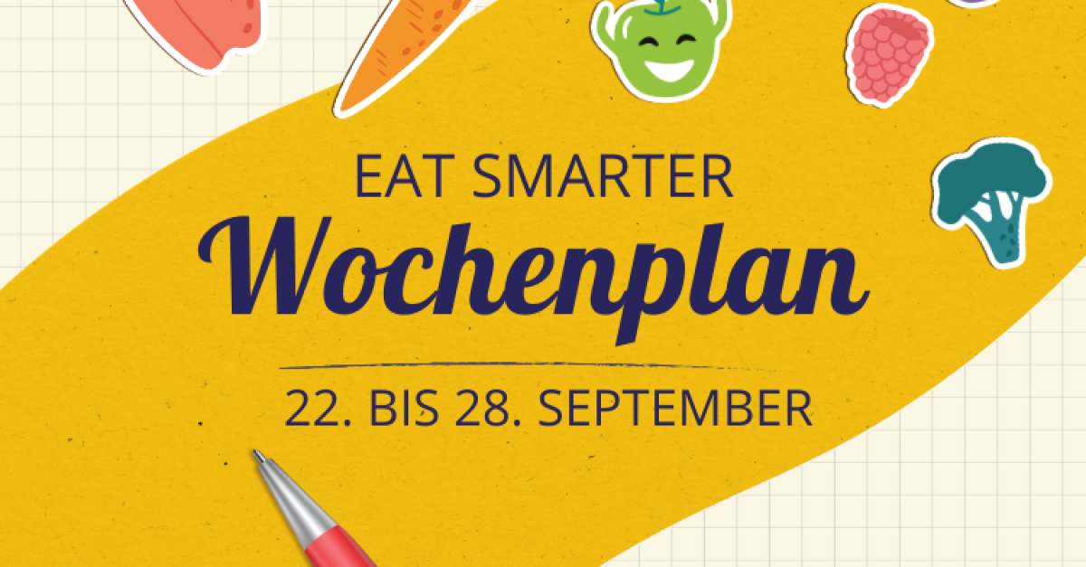 Wochenplan – Kalenderwoche 39 | EAT SMARTER