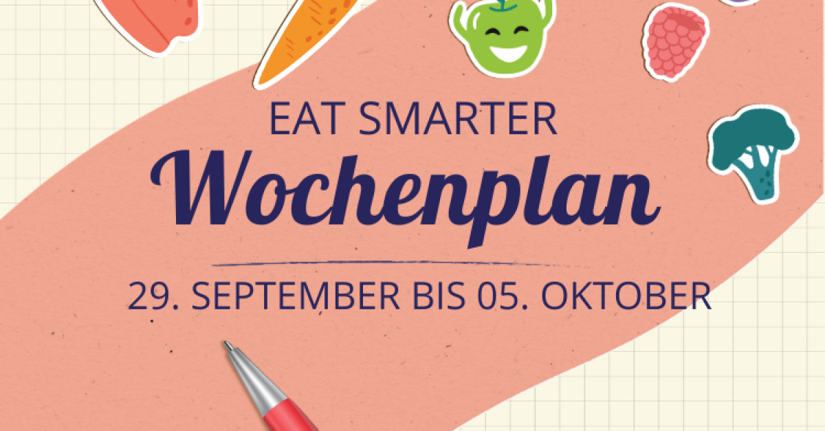 Wochenplan – Kalenderwoche 40 | EAT SMARTER