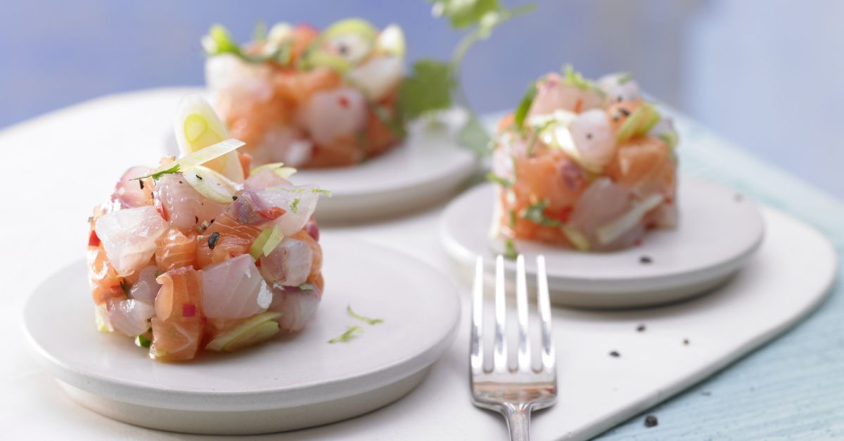 Feines Fischtatar Rezept | EAT SMARTER