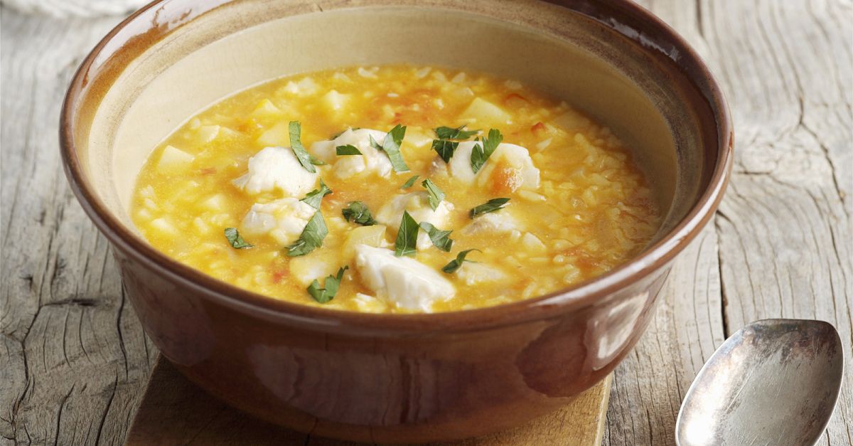 Fisch-Reis-Suppe Rezept | EAT SMARTER