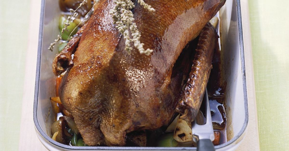 Gans mit Suppengemüse Rezept | EAT SMARTER