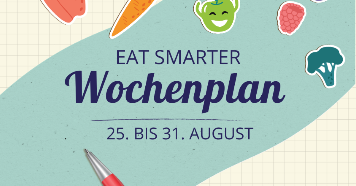 Wochenplan – Kalenderwoche 35 | EAT SMARTER