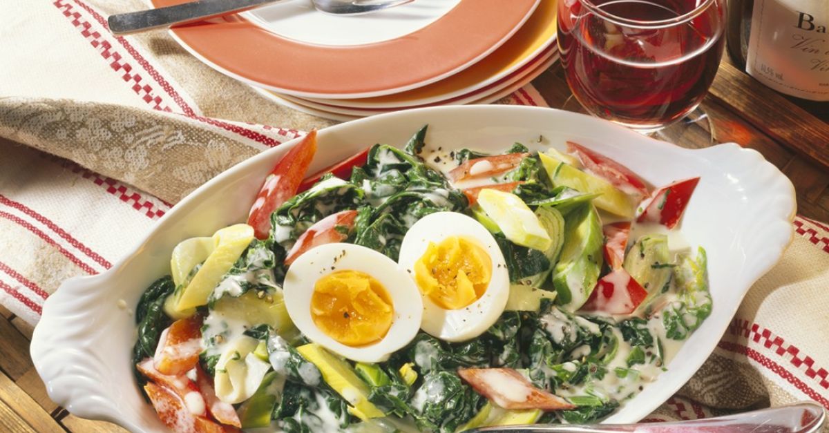 Lauchgemüse mit Rahmsauce Rezept | EAT SMARTER