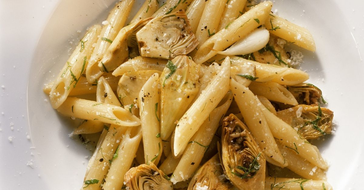 Artischocken Mit Pasta