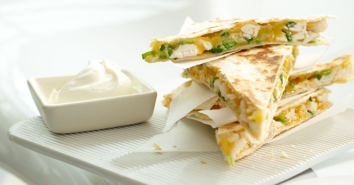 Tortilla-Sandwichs Rezept | EAT SMARTER