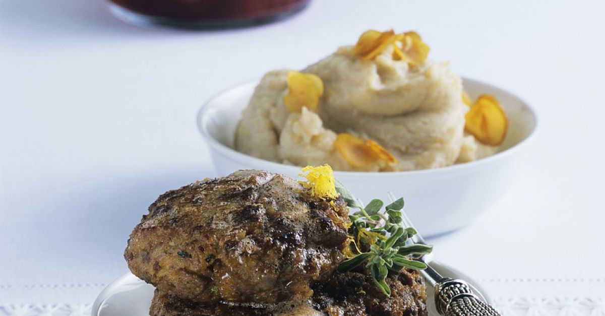 Kartoffel Maronen Puree