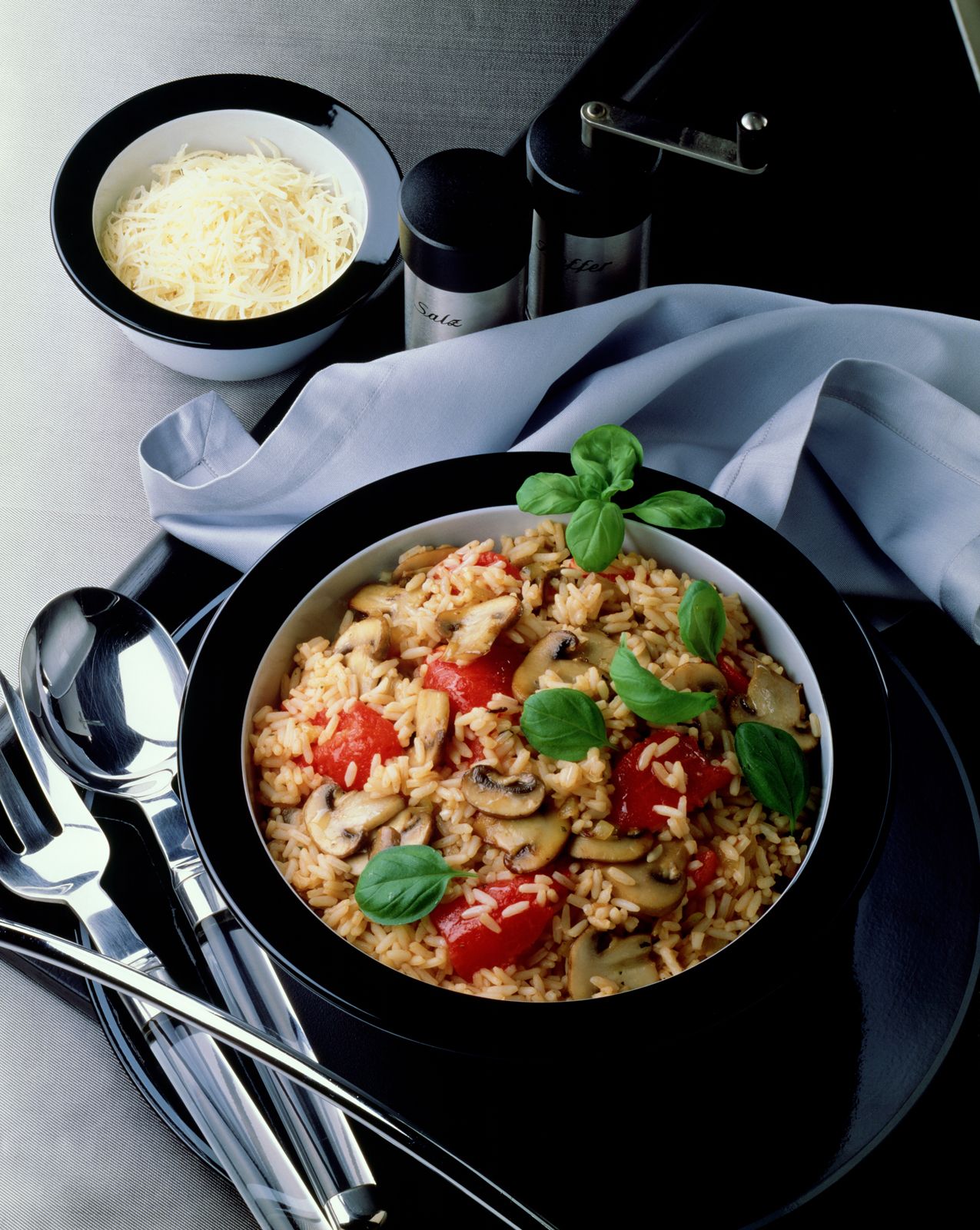 Pilzpfanne mit Reis Rezept | EAT SMARTER