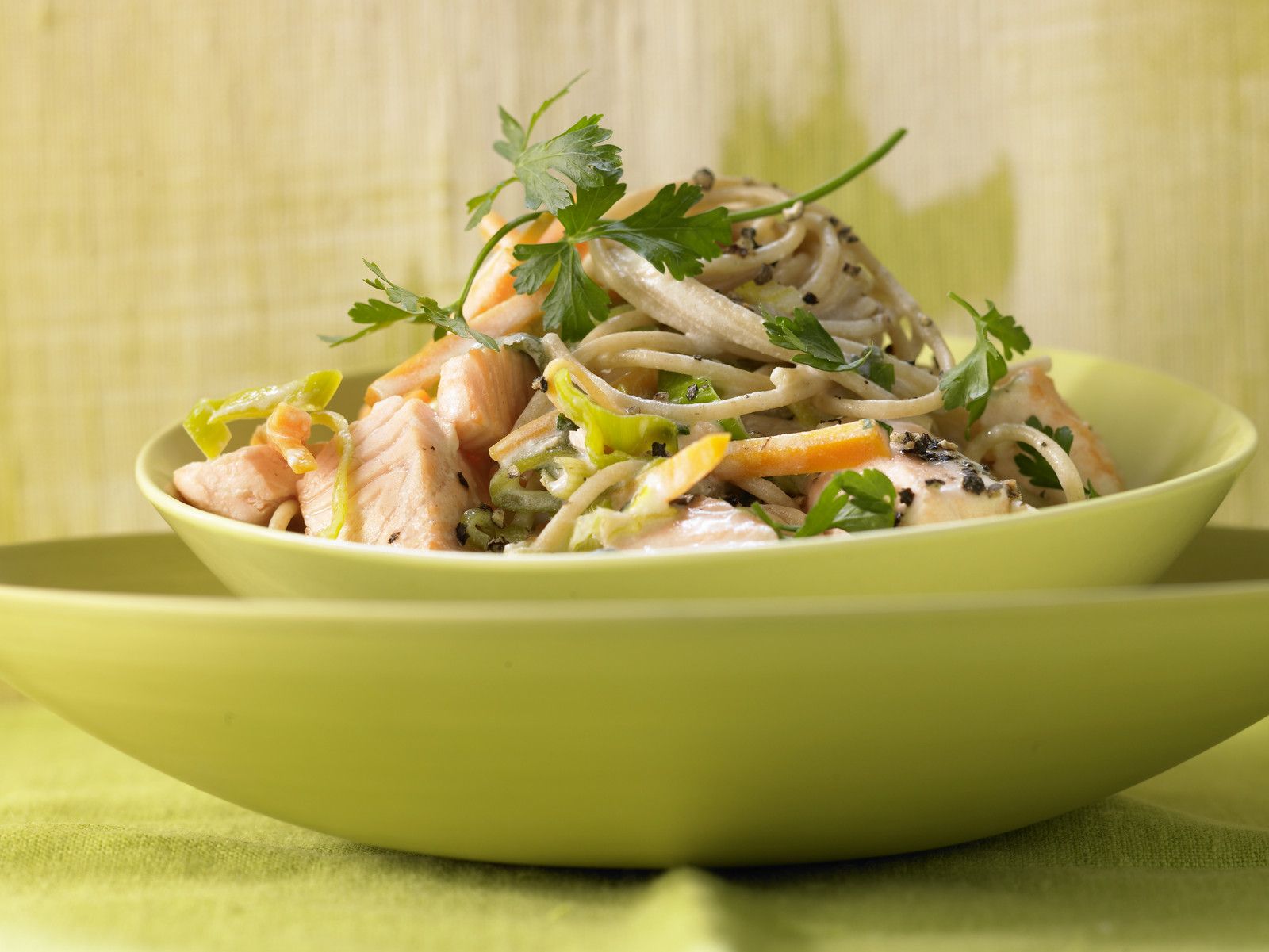 Spaghetti mit Lachs Rezept | EAT SMARTER