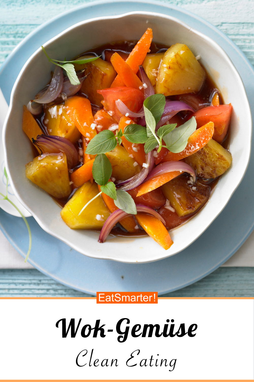 Wok-Gemüse mit Ananas Rezept | EAT SMARTER